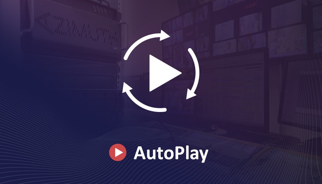 The AutoPlay supports TimeDelay cyclic video recording