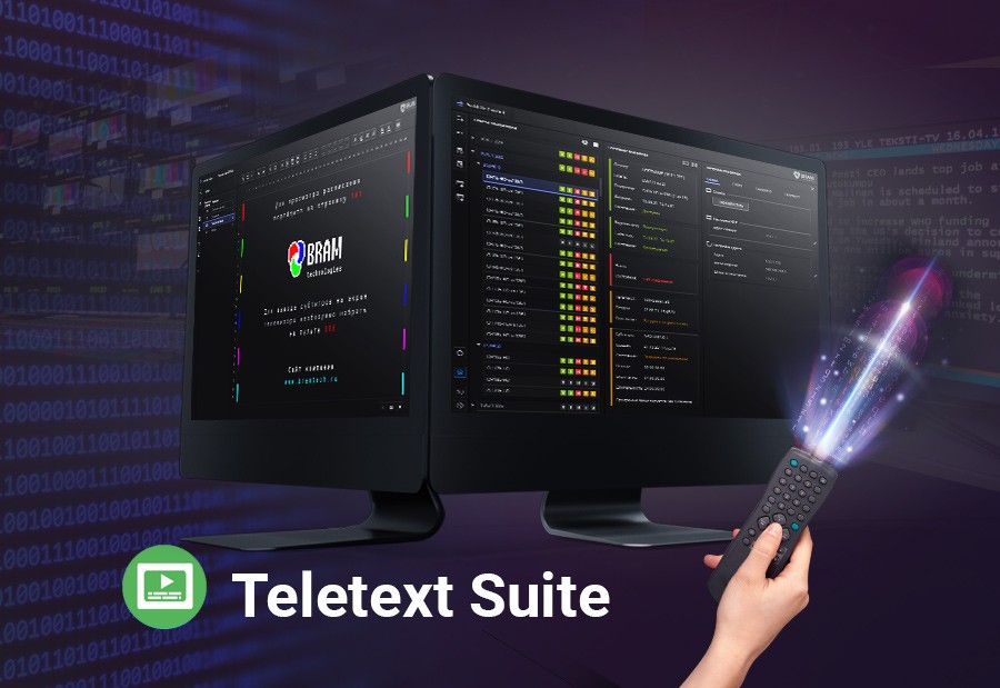 A new version of our teletext and subtitling solution, Teletext Suite 2021