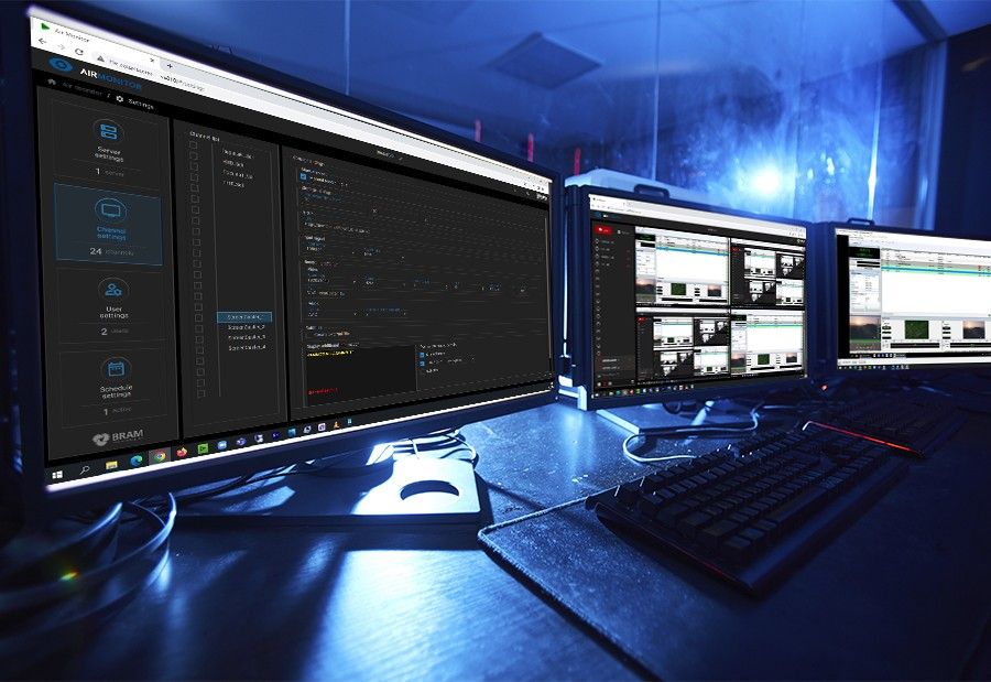 a workstation desktop capture extension for AirMonitor